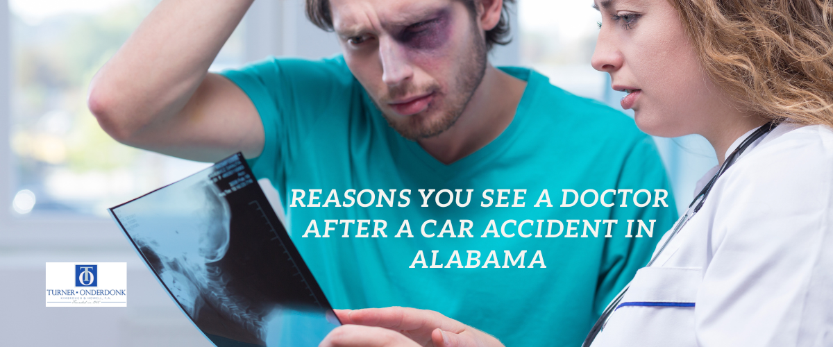 Reasons You See a Doctor After a Car Accident in Alabama