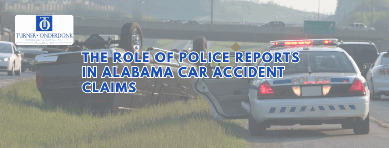 The Role of Police Reports in Alabama Car Accident Claims